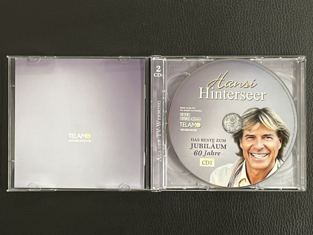 Hansi Hinterseer - Das Beste zum Jubiläum - 2CDs/40 Hits (Gebraucht) in Winterthur für CHF 2 ...