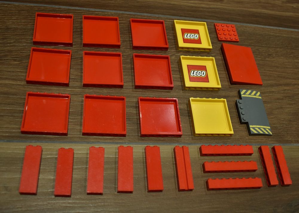 Lego Stützen Wände Mauern Rot Gelb Mix (Gebraucht) in Zürich für CHF 6 ...