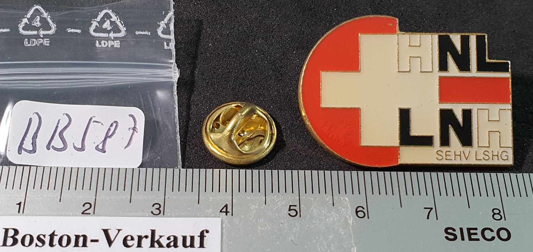 BB587 - Pin HNL LNH SEHV LSHG National Hockey League Schweiz (Gebraucht ...