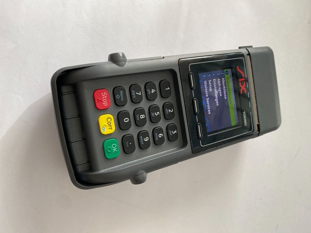 SIX Kartenterminal Yoximo Mobile Flex 3G (Gebraucht) in Siebnen für CHF ...