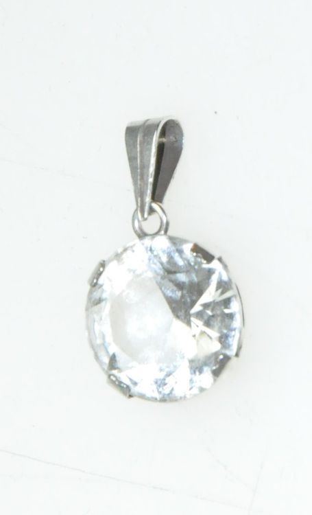 Silberanhänger mit Bergkristall (Gebraucht) in Wettingen für CHF 15 – mit Lieferung auf Ricardo ...