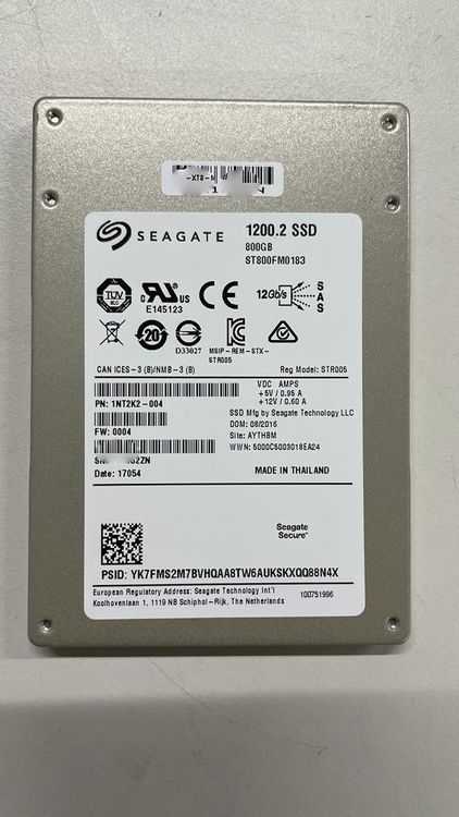 Seagate 800Gb SSD SAS 12Gb/s (2 Stück) (Gebraucht) in Belp für CHF 92 ...