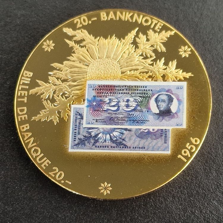 Banknoteserie Banknote CHF 20.- 1956 | Kaufen auf Ricardo