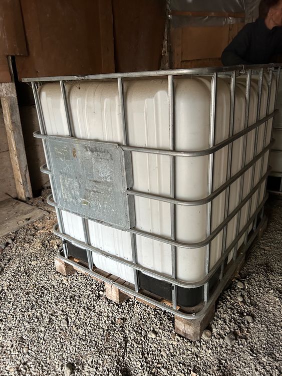 Wassertank 1000l, auf palette (ibc-container) | Kaufen auf Ricardo