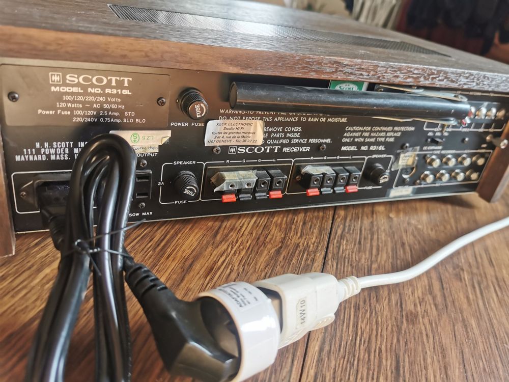 Scott AM-FM stereo receiver R 316 L (Gebraucht) in Vésenaz für CHF 80 ...