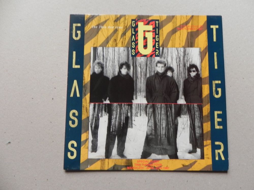 LP Canada Rock Band Glass Tiger 1986 The Thin red Line | Kaufen auf Ricardo