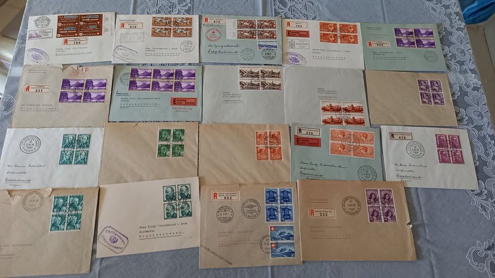 Superbriefe mit 4er Blöcken CH | Kaufen auf Ricardo