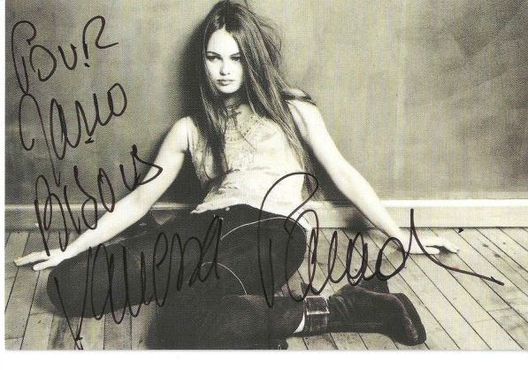 VANESSA PARADIS (1972) original Autogramm / signiert Foto (Gebraucht) in Guntershausen für CHF ...