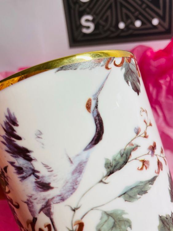 Rituals Signature Collection Kerzenhalter Porzellan 24kGold (Neu und ...