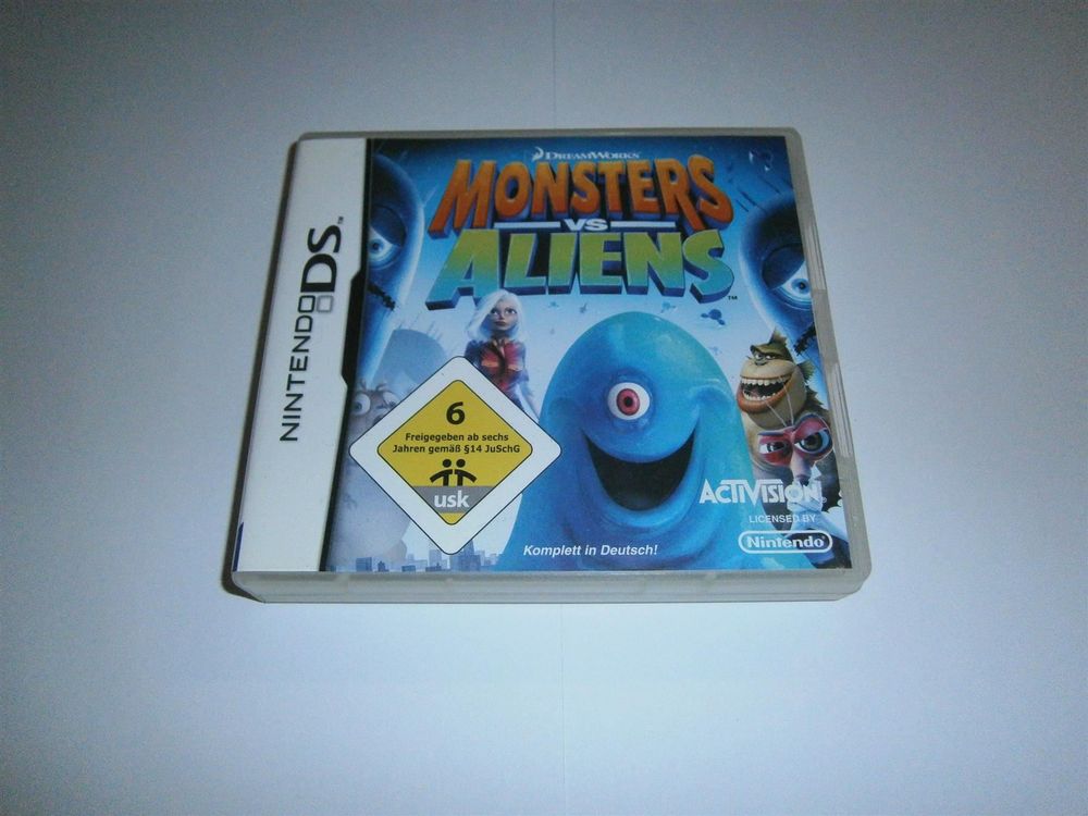 Nintendo DS Monsters vs Aliens (Gebraucht) in Rheinau für CHF 1.5 – mit ...