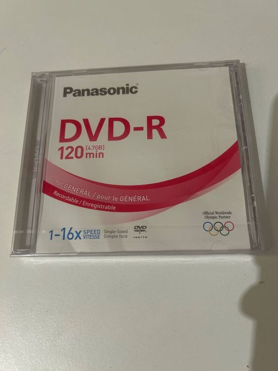 Panasonic DVD-R Rohling 120 Min. 4.7GB neu (Neu und originalverpackt) in Guntershausen für CHF 1 ...