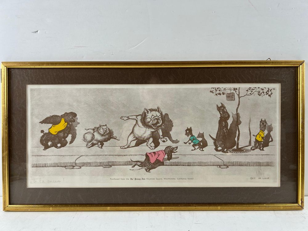 Arthur Boris Klein (1893-1985) 'Le Profanteur' Grafik (Gebraucht) in ...