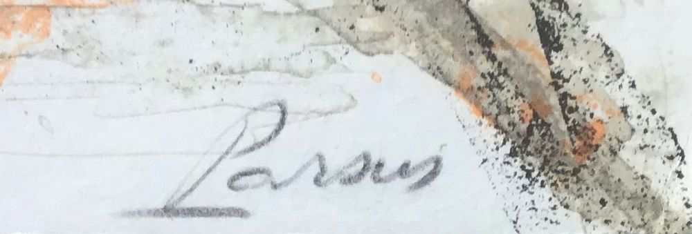 Pierre PARSUS (1921-2022) Lithographie Handsigniert | Acheter sur Ricardo