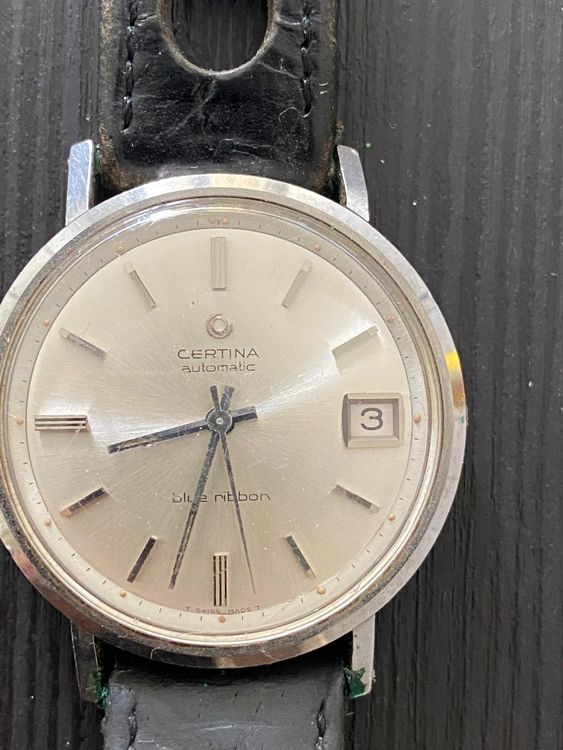 Vintage Certina Automatic Blue Ribbon Herrenuhr (Gebraucht) in Dietikon für CHF 130 – mit ...