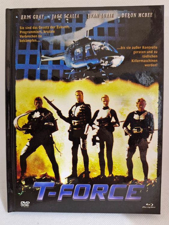 T-Force (1994) Uncut, Mediabook, Blu Ray & DVD (Gebraucht) in Thun für CHF 10 – mit Lieferung ...