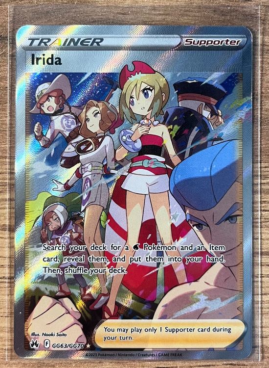 Irida GG63/70 Pokemon Crown Zenith (Gebraucht) in Andelfingen für CHF ...