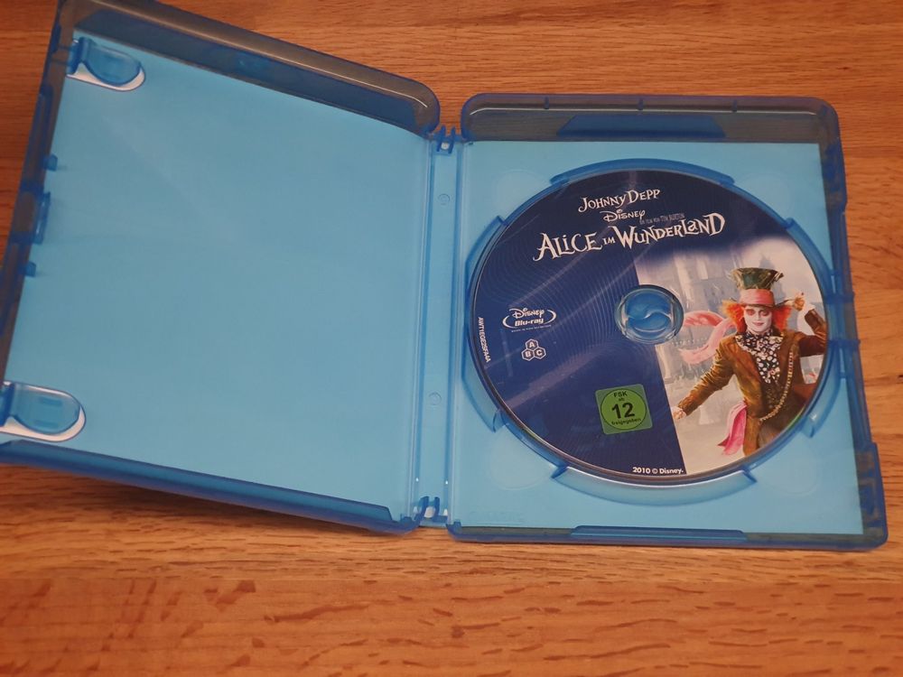 Alice im Wunderland - Blu-Ray - Johnny Depp - Tim Burton (Gebraucht) in ...