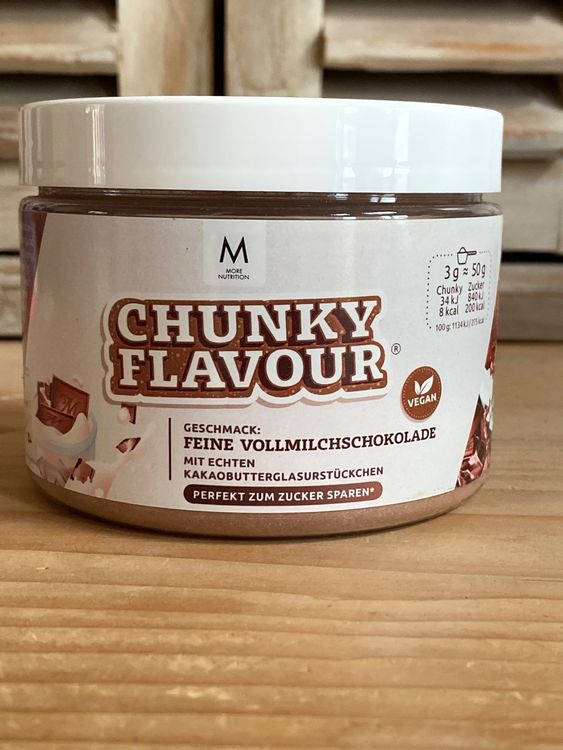 Chunky Flavour Feine Vollmilchschokolade (Neu und originalverpackt) in ...