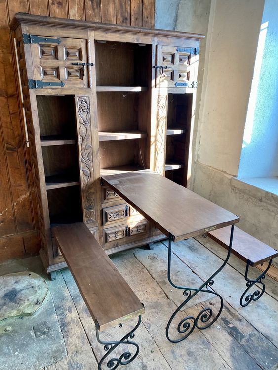 Kreativ Schrank Mit Tisch