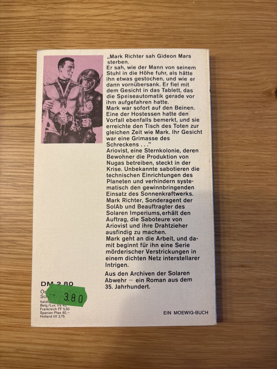 Perry Rhodan - "Das Sonnenkraftwerk" by Kurt Mahr Sci-Fi Boo (Gebraucht ...