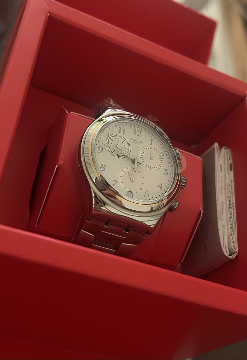 Swatch Irony Chrono (NP: 185.-) (Neu und originalverpackt) in Biel/Bienne für CHF 105 – mit ...