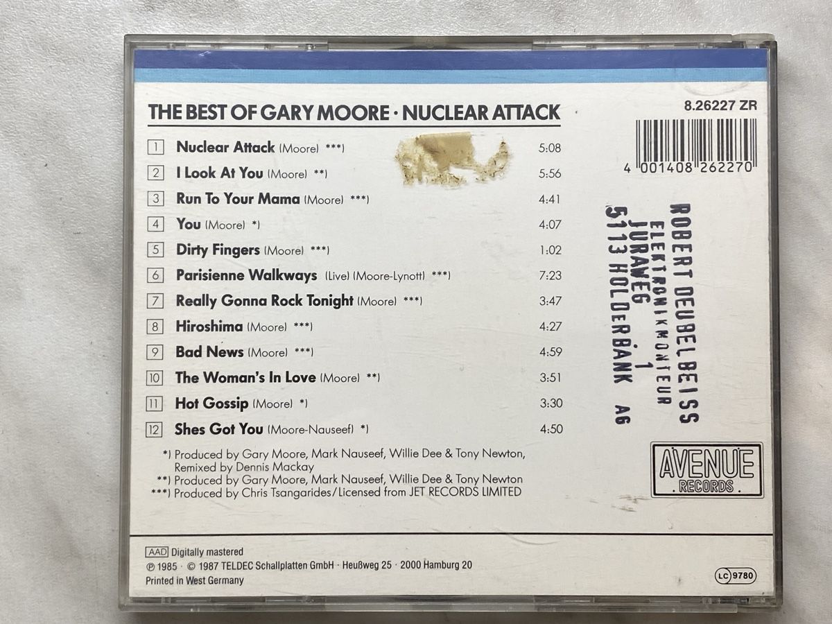 Gary Moore - The Best Of - CD Album - Nuclear Attack (Gebraucht) in ...