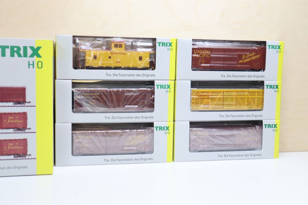 Trix grosses US Güterwagen Set "Big Boy" - 24914 - NP: 280.- (Gebraucht ...