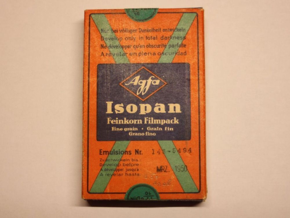 Agfa Isopan Feinkorn Filmpack, Film | Kaufen auf Ricardo