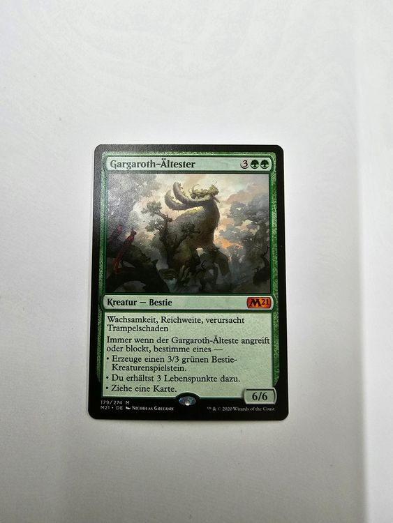 MTG Karte Gargaroth Ältester (Gebraucht) in Rüti für CHF 9 – mit ...