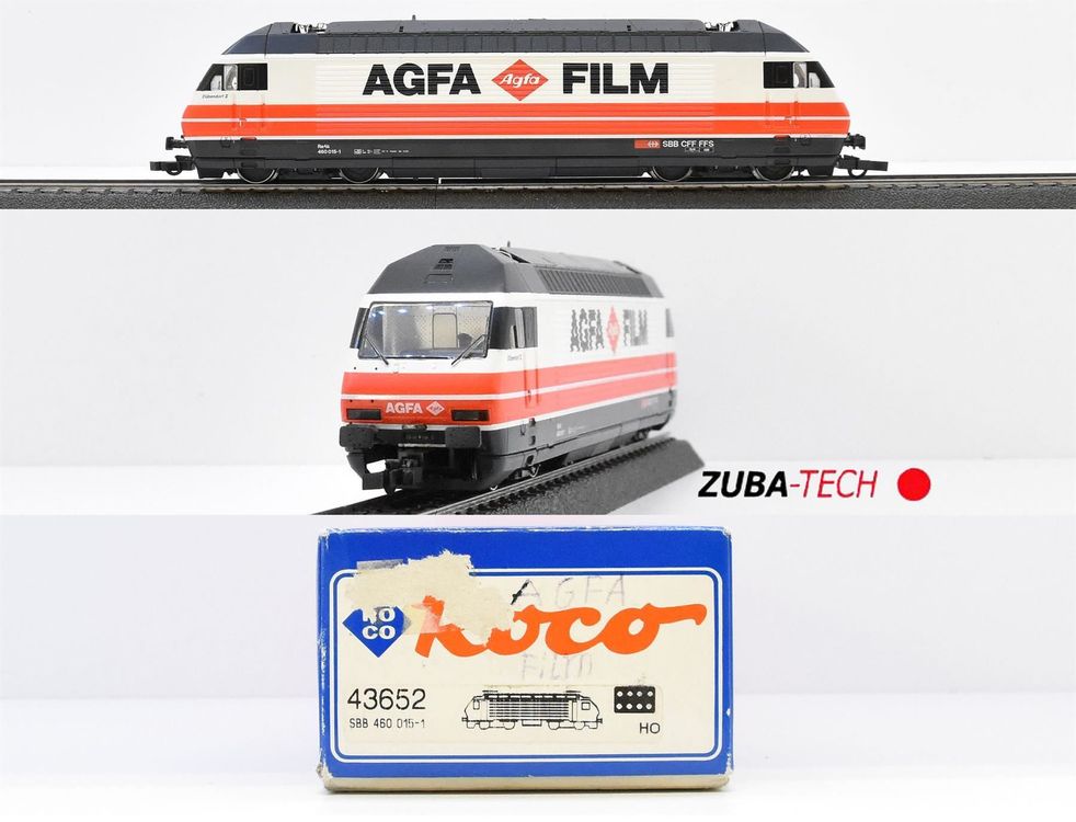 Roco 43652 E-Lok Re 460 AGFA SBB H0 GS (Gebraucht) in St. Gallen für ...