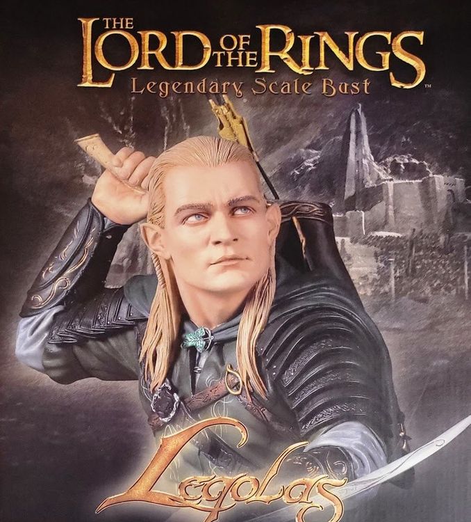 "Legolas" Legendary Scale Bust Lim. 077/500 mint K. (Neu (gemäss ...
