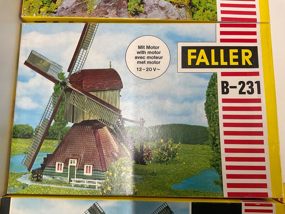 Faller Bausätze Konvolut B245, B231, B233, B243 und 631 OVP (Neu ...