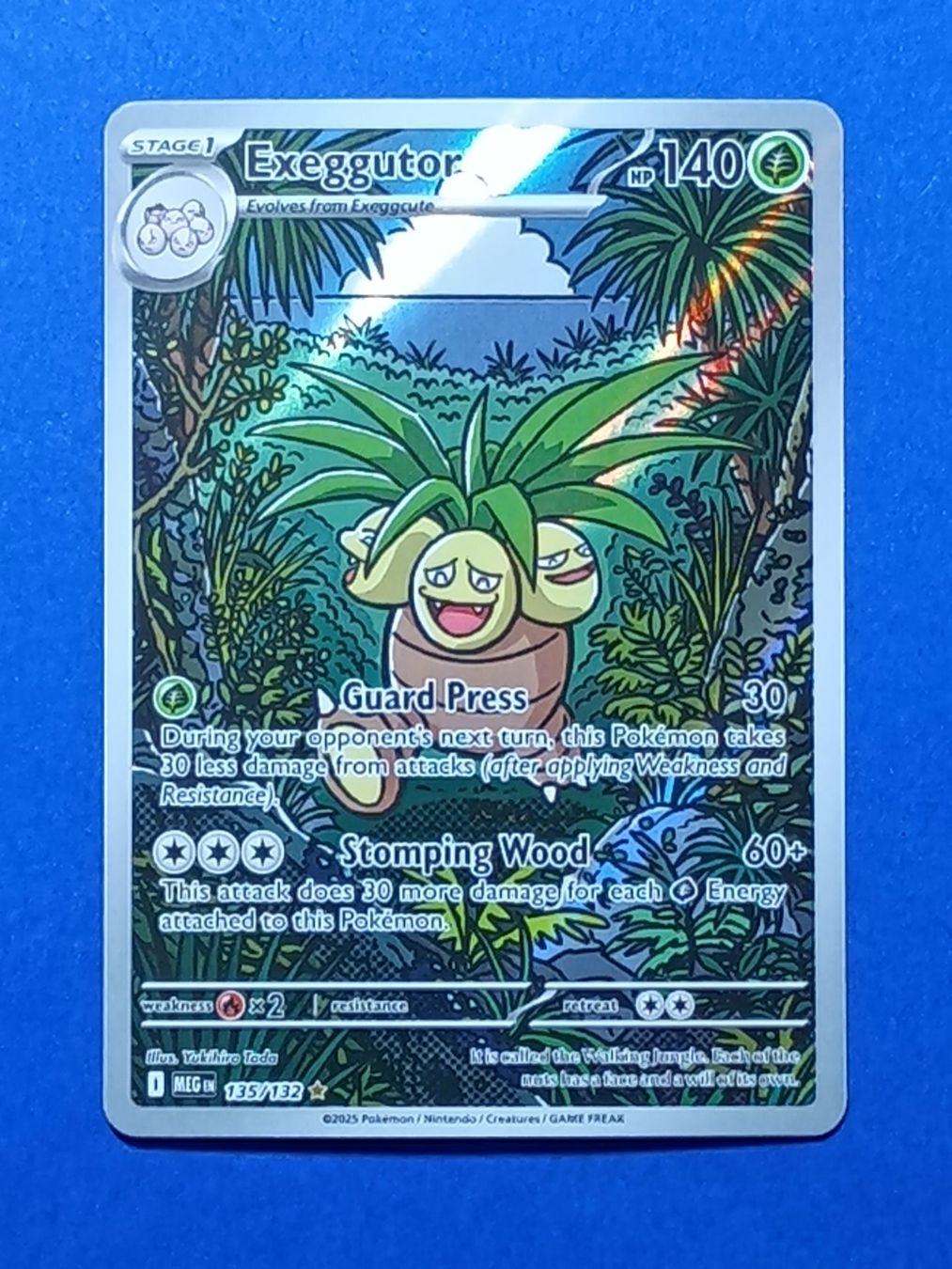 Pokemon TCG Mega Evolution Exeggutor 135 IR 🇬🇧 (Neu (gemäss ...