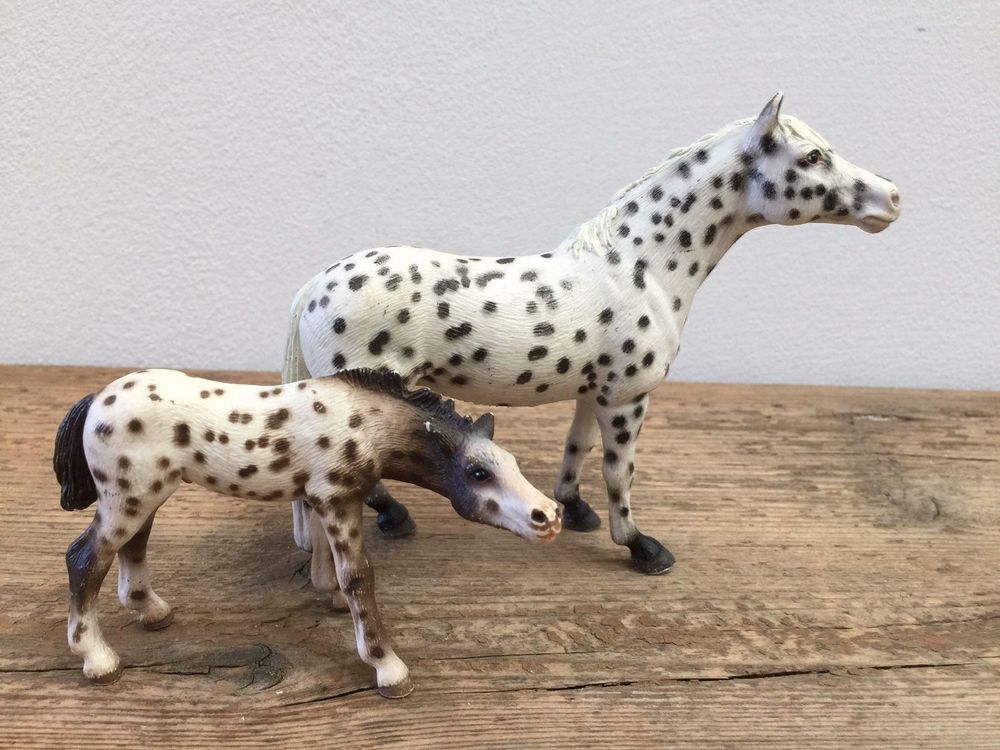 Schleich Knabstrupper Stute Pferd Fohlen | Kaufen auf Ricardo
