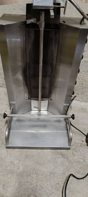 Sale! Dönergrill, Gas Kebab Maschine mit Elektro dreher (Gebraucht) in ...