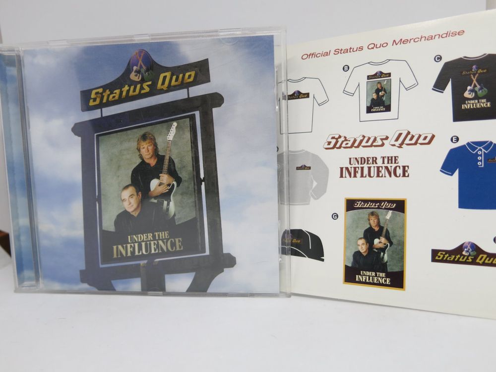 CD: Status Quo – Under The Influence / mit Flyer | Kaufen auf Ricardo