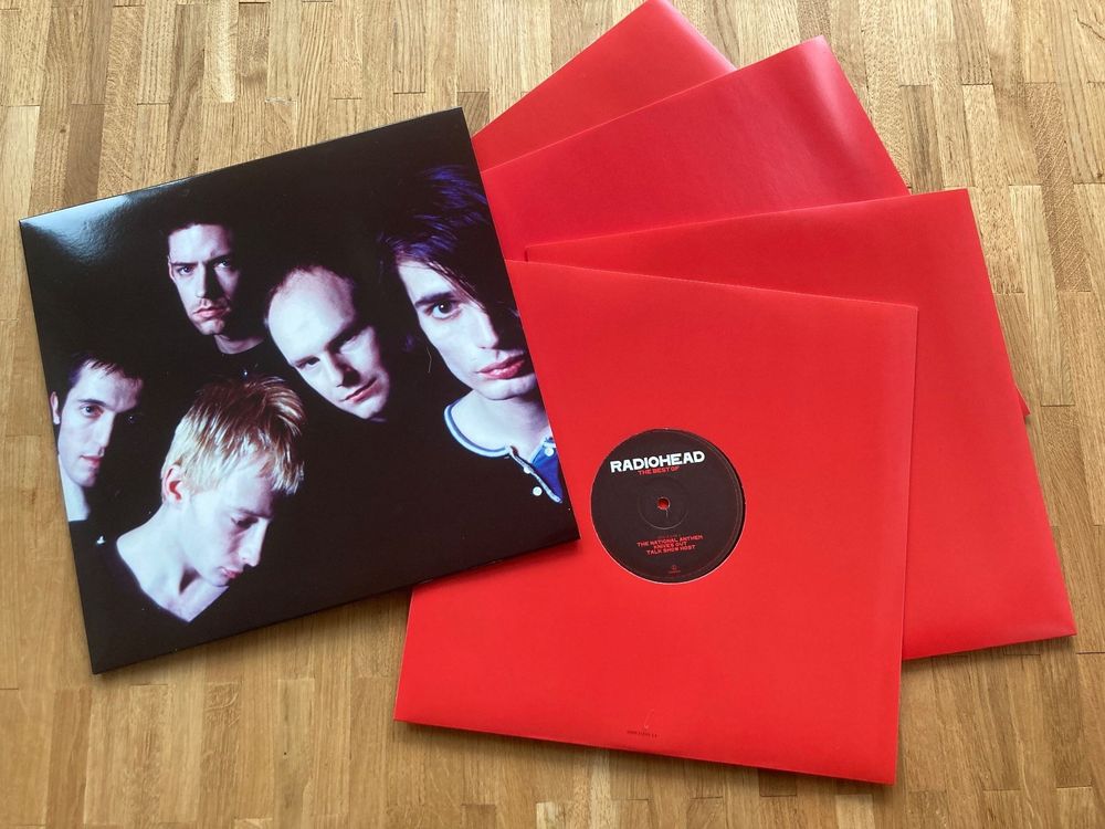 RADIOHEAD THE BEST OF 4x LP BOX 2008 Original (Neu (gemäss Beschreibung ...