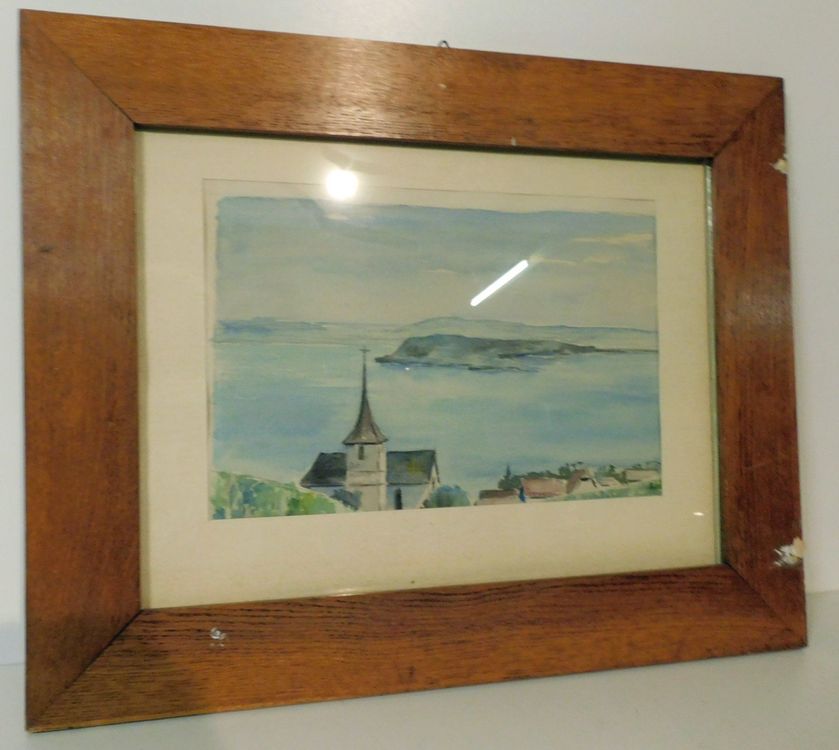 Rausverkauf Kunst Aquarell 1936 von Robert Hänni Bild (Gebraucht) in Sursee für CHF 30 – nur ...
