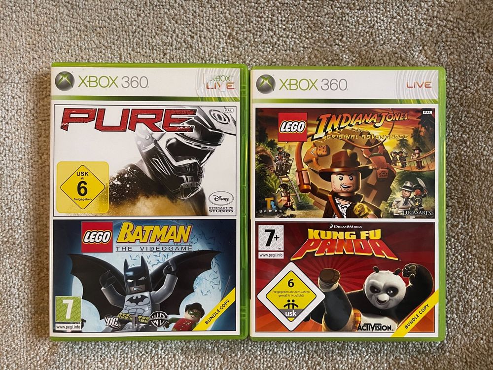 LEGO Indiana Jones Batman Kung Fu Panda Pure Xbox 360 (Gebraucht) in ...