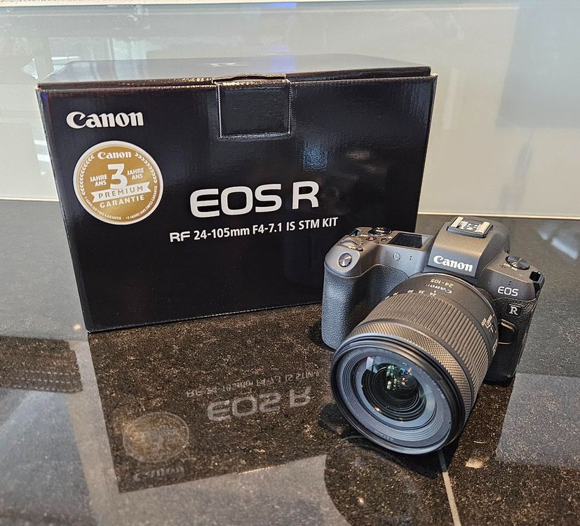 Canon EOS R mit RF 24-105mm F4-7.1 IS STM Objektiv (Gebraucht) in Full ...