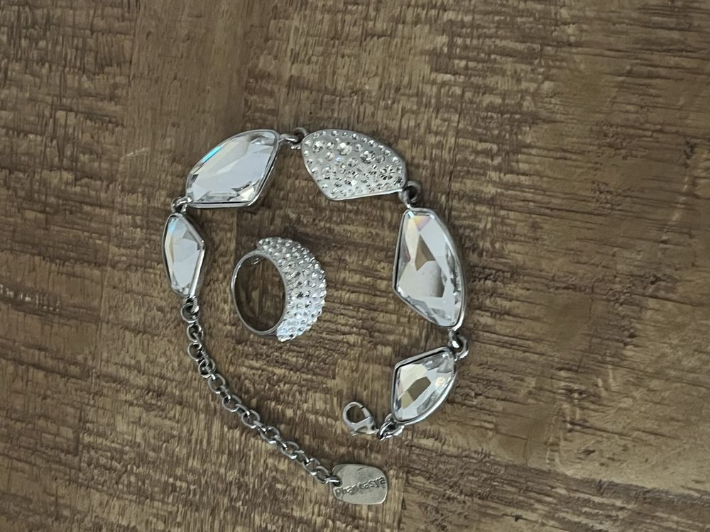Swarovski Set: Ring & Armband mit Kristallen,💎 (Gebraucht) in Möhlin ...