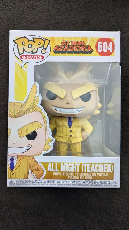 Funko Pop! My Hero Academia - All Might (Teacher) #604 | Kaufen auf Ricardo