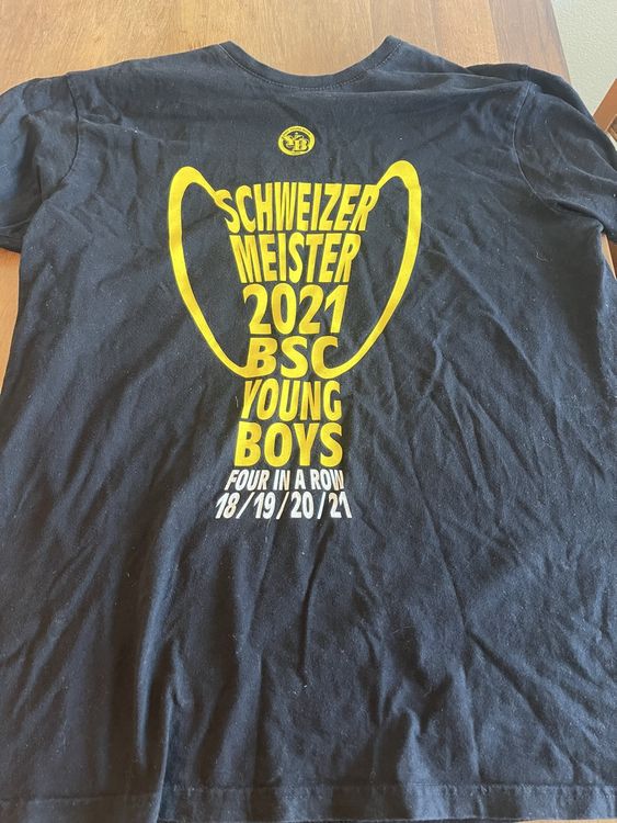 BSC Young Boys T-Shirt – Schweizer Meister 2021 (Fanartikel) | Kaufen auf Ricardo