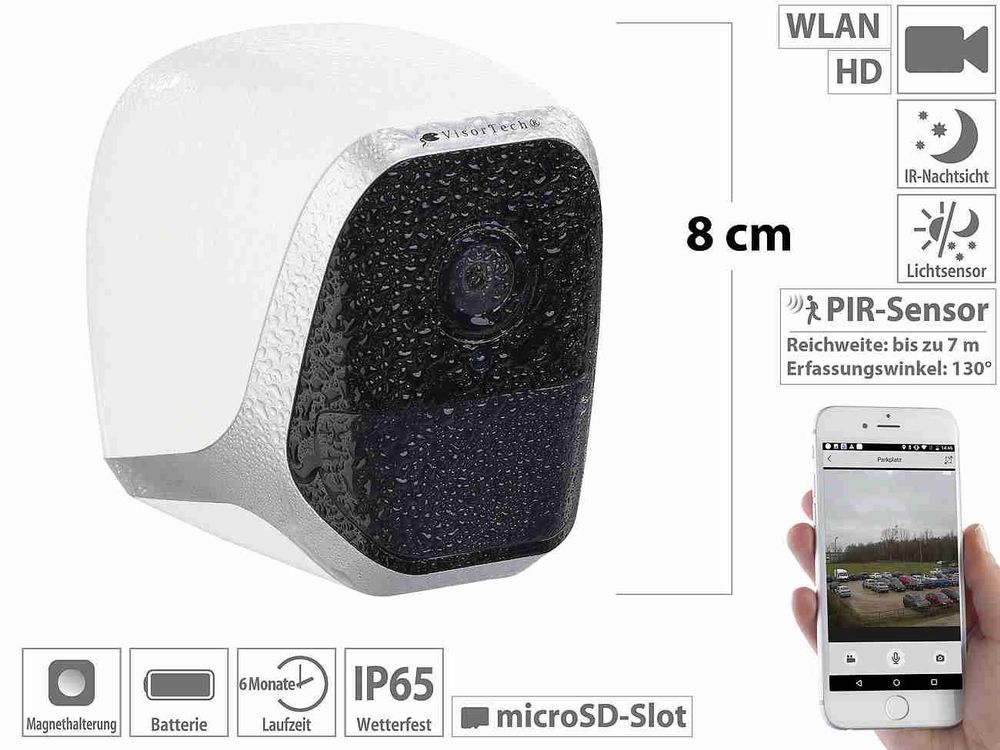 VisorTech IP-HD-Überwachungskamera IPC-580 (Gebraucht) in Zürich für CHF 65 – mit Lieferung auf ...