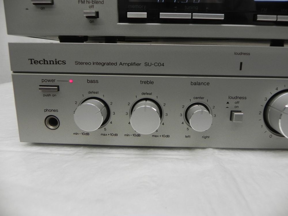 Technics SU-C04, ST-C04L Midi Verstärker & Tuner (Gebraucht) in Basel ...