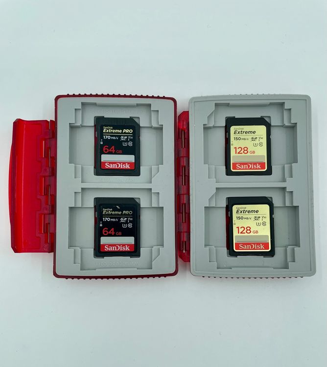 SanDisk SD Karten-Set 4 Stk (Gebraucht) in Hermetschwil-Staffeln für ...