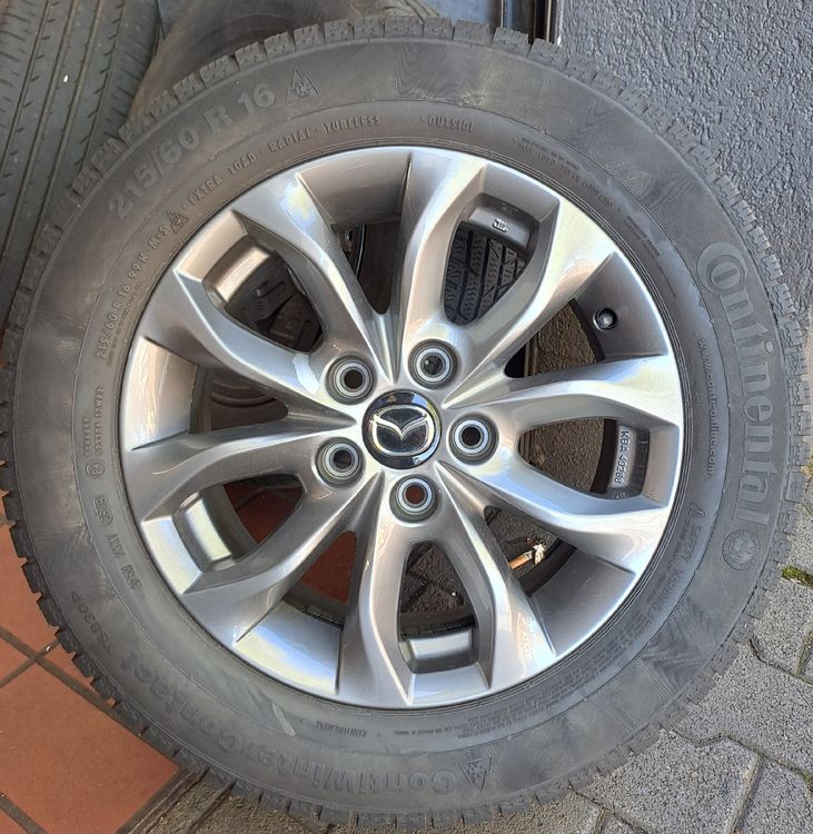 Mazda Alu Felgen mit Reifen Original CX3 CX5 ua | Kaufen auf Ricardo