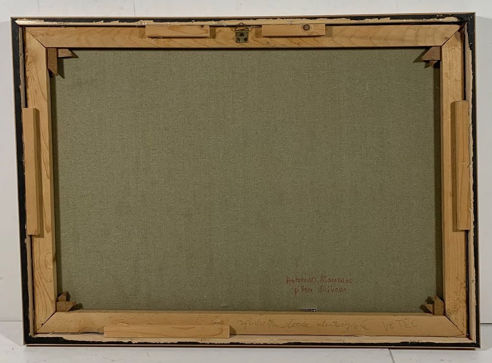 Antonino Mancuso Fuoco (1921-1996) Winterlandschaft Gemälde | Kaufen ...