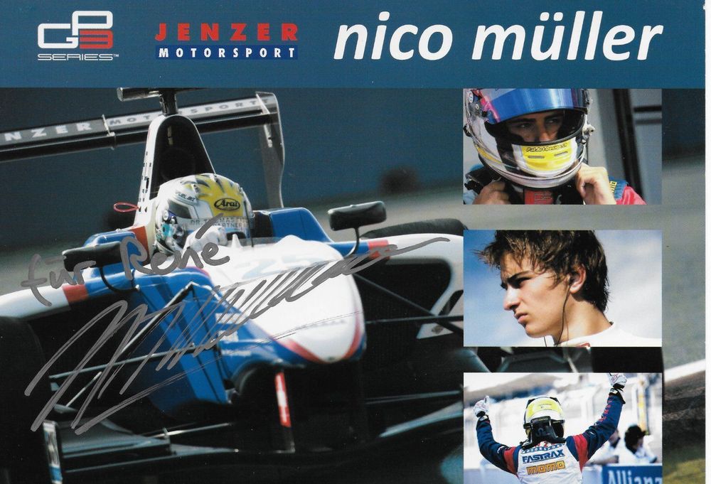 Nico Müller, GP3-Series | Kaufen auf Ricardo