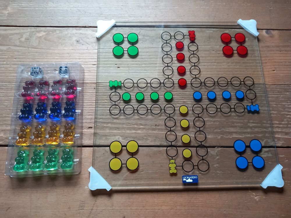 Mensch ärgere dich nicht - aus Glas, Leonardo (Gebraucht) in Nänikon ...